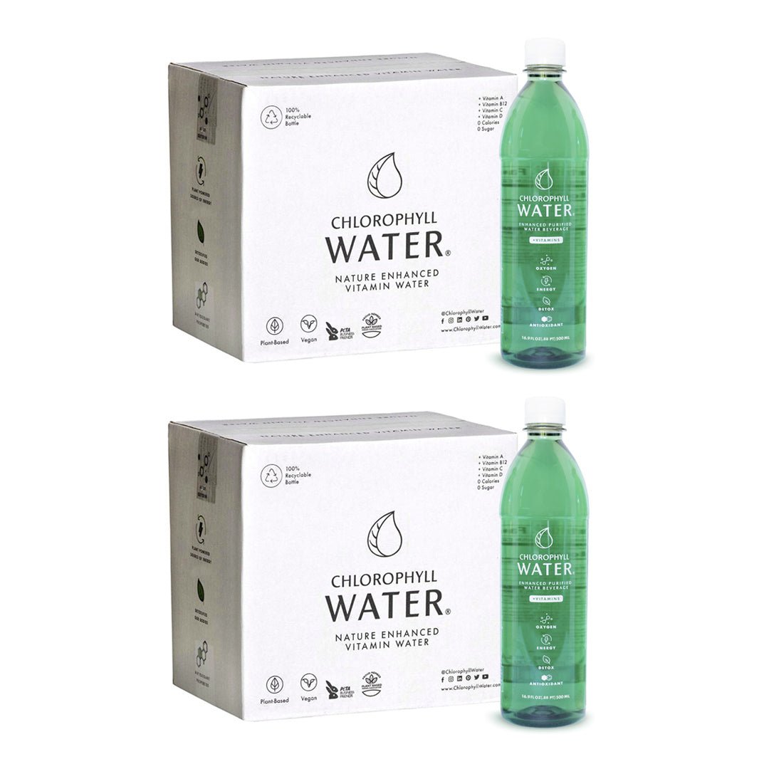Chlorophyll Water Chlorophyll Water® (2 Cases/24 Bottles) Purified ...