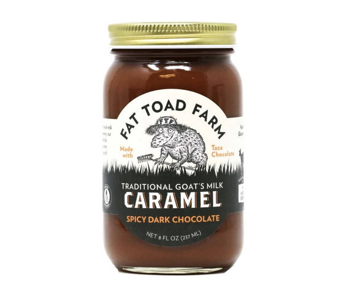 Fat Toad Farm Spicy Dark Chocolate Goat's Milk Caramel Jars - 12 x 8oz ...