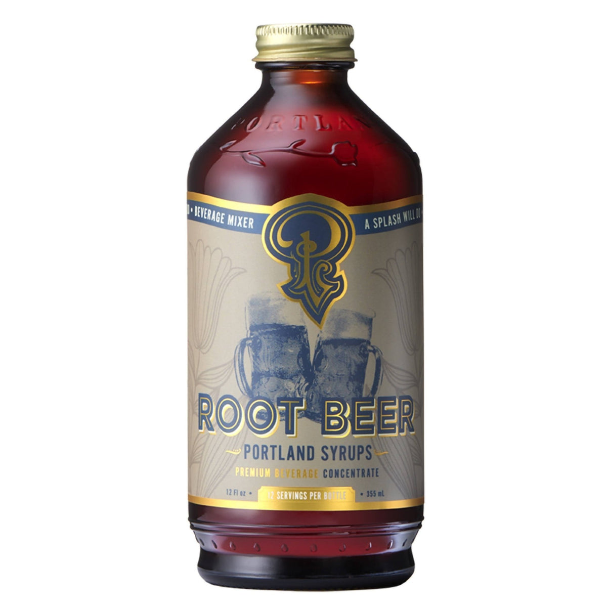 Genuine Root Beer Syrup - 6 x 12 oz | Portland Syrups | Wholesale ...